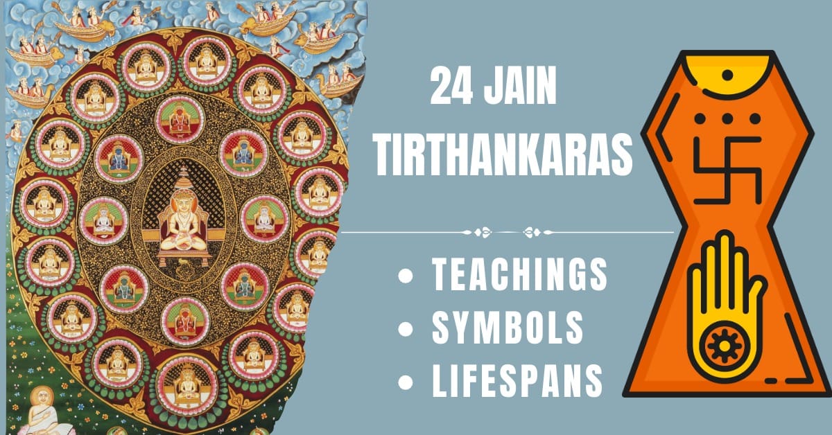 About 24 Jain Tirthankaras: Symbols, Teachings, and Lifespans Complete ...