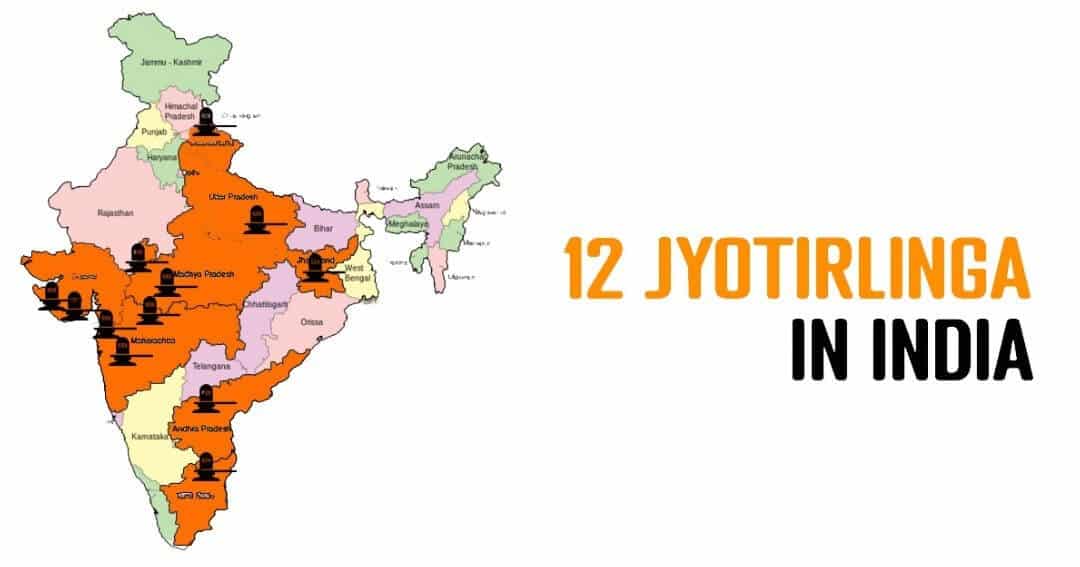 12 Jyotirlingas of Lord Shiva – Names, Places & Rashi Guide